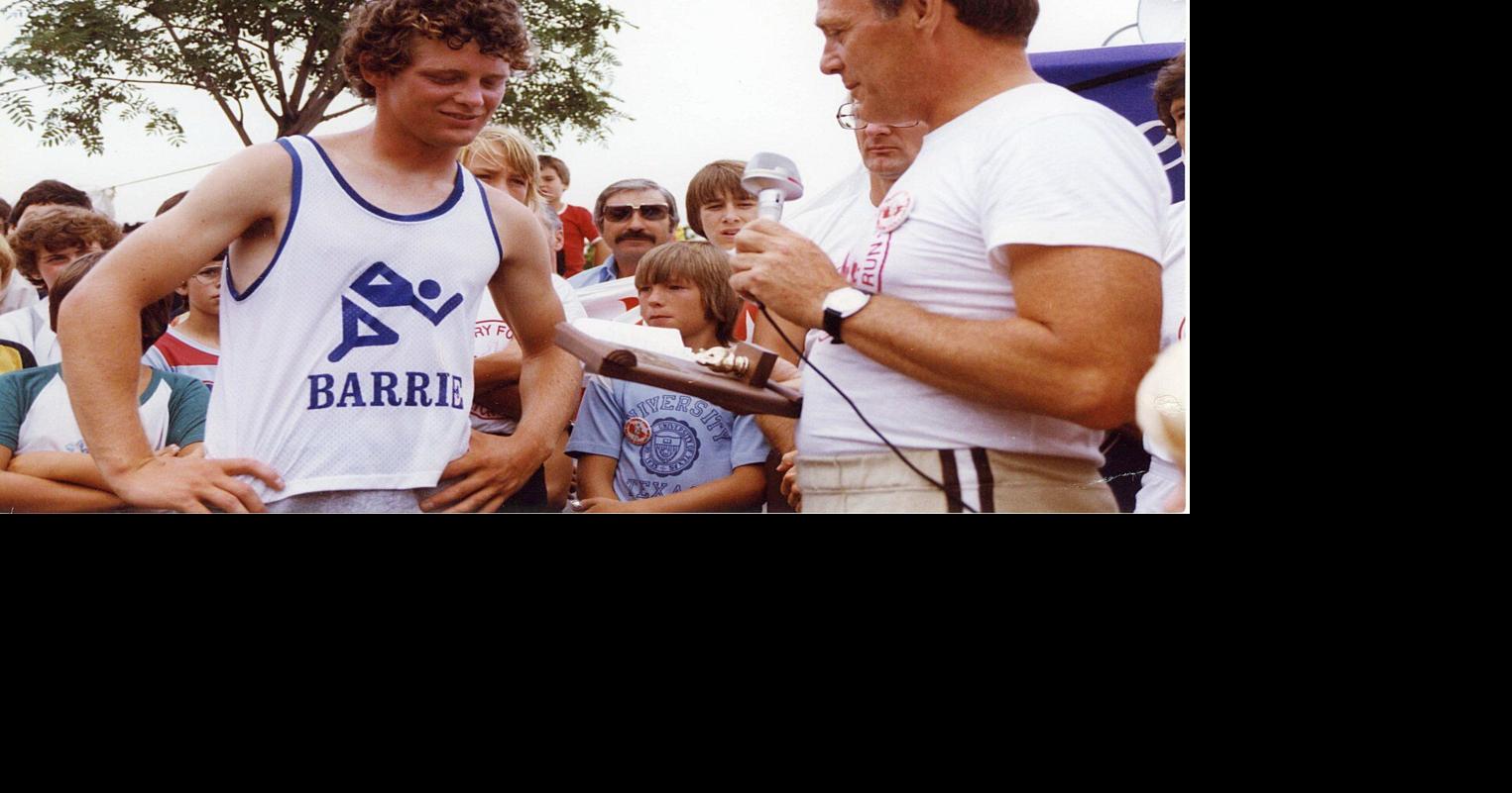 Terry Fox passed through Barrie 35 years ago today