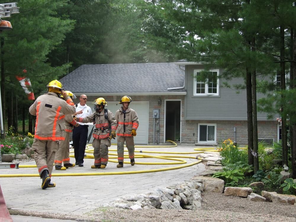 Fire in Wasaga Beach