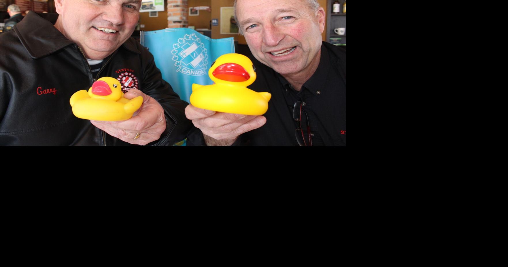 Kinsmen prepare for annual duck race in Stayner