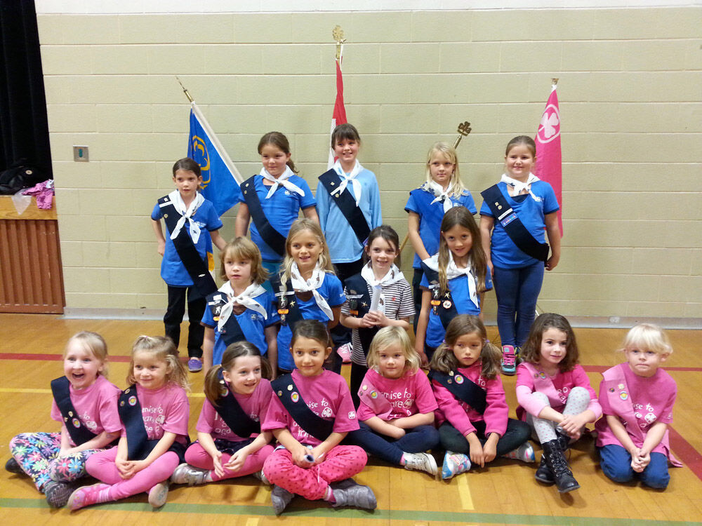 Thornbury Guiding units growing