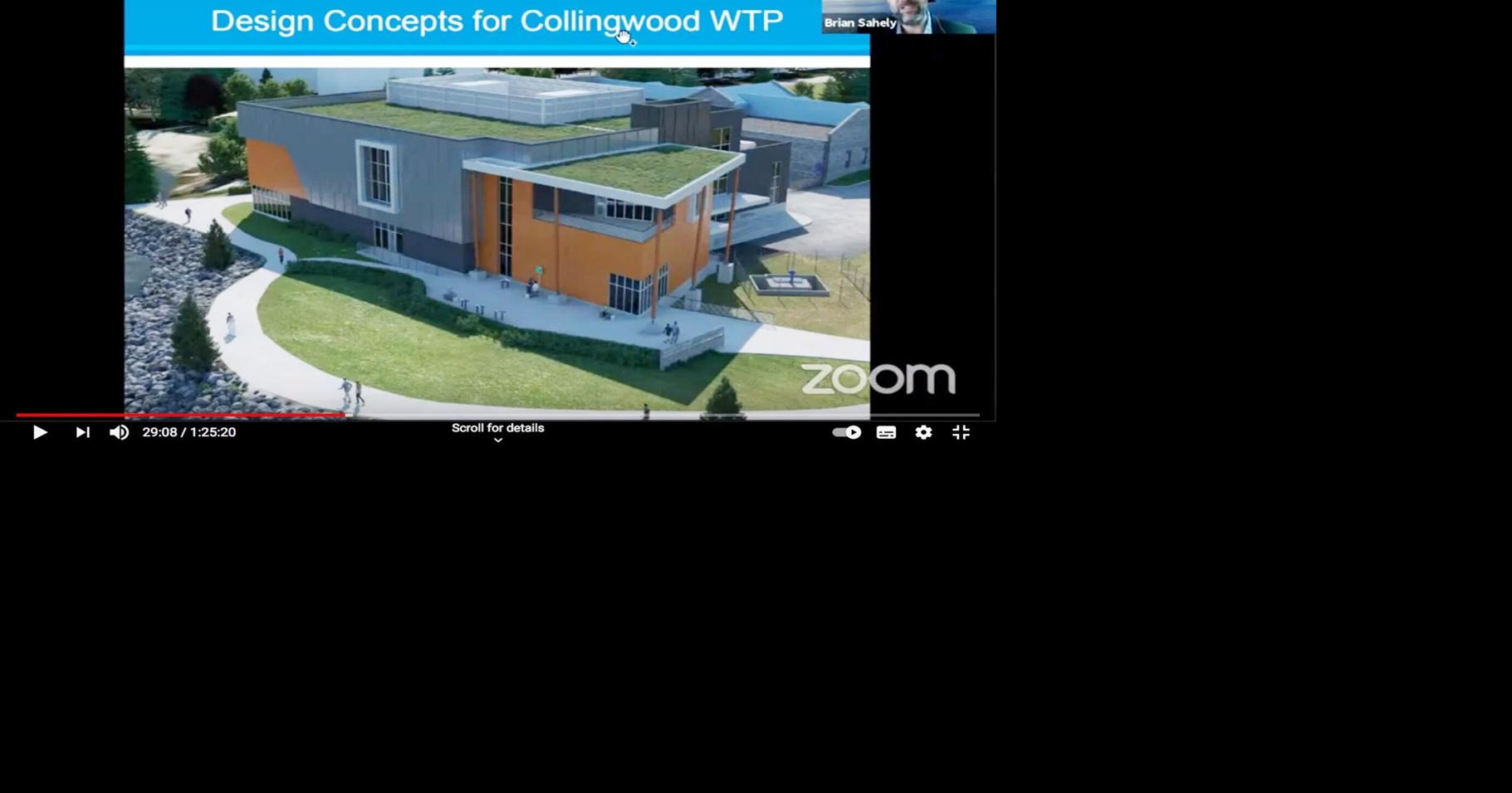 Collingwood gets look at concept for water plant expansion