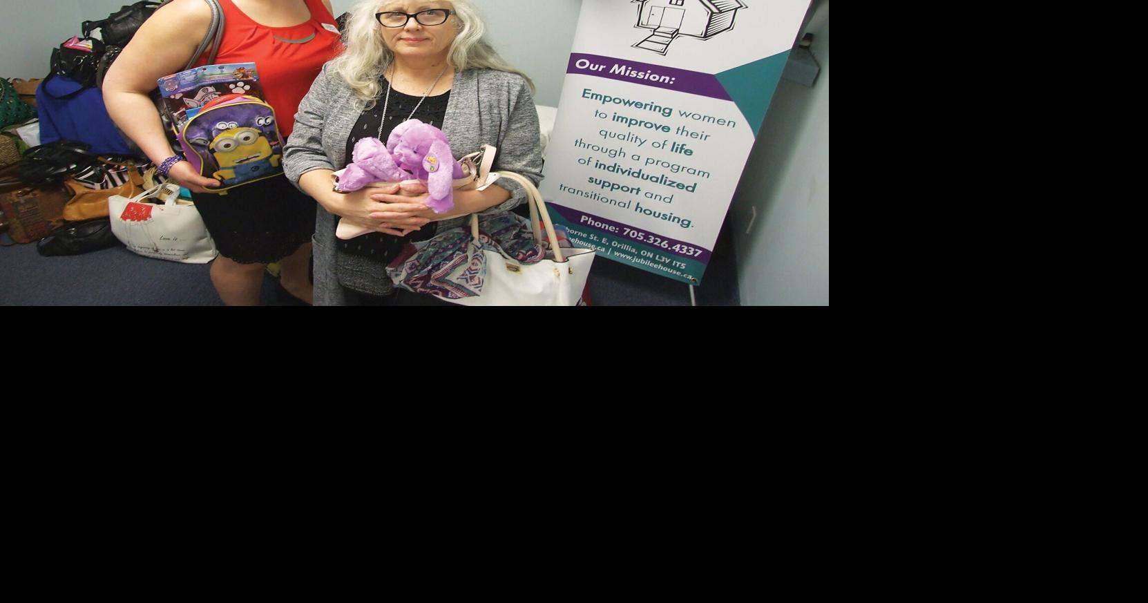 Purse drive supports transitional housing for women/children in Orillia