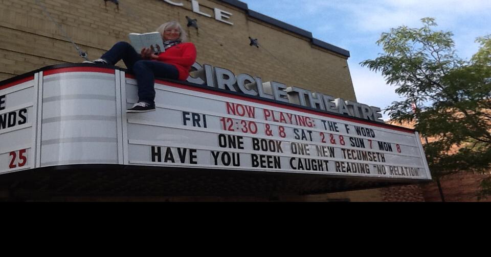 Alliston theatre owner caught reading for One Book, One New Tecumseth
