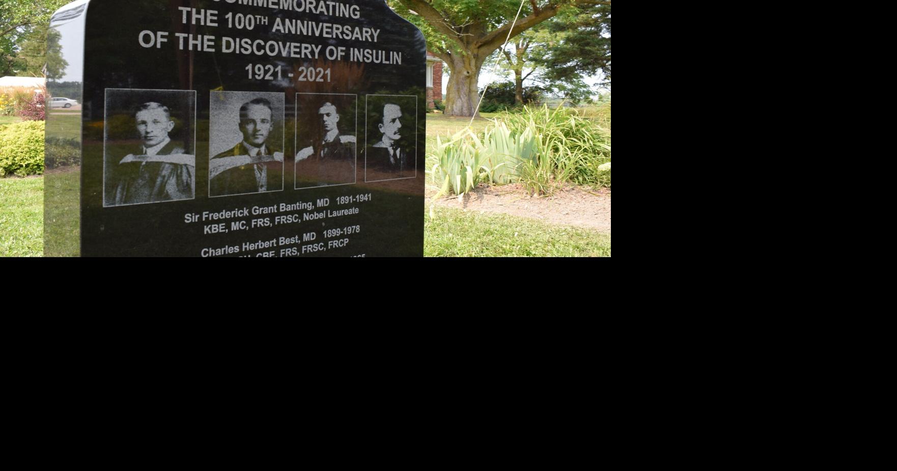 Alliston's Sir Frederick Banting joining Canada’s Walk of Fame