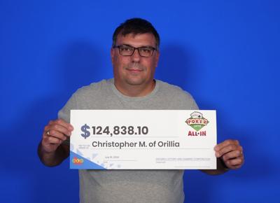 Orillia man says winning Poker Lotto All In ‘feels awesome’