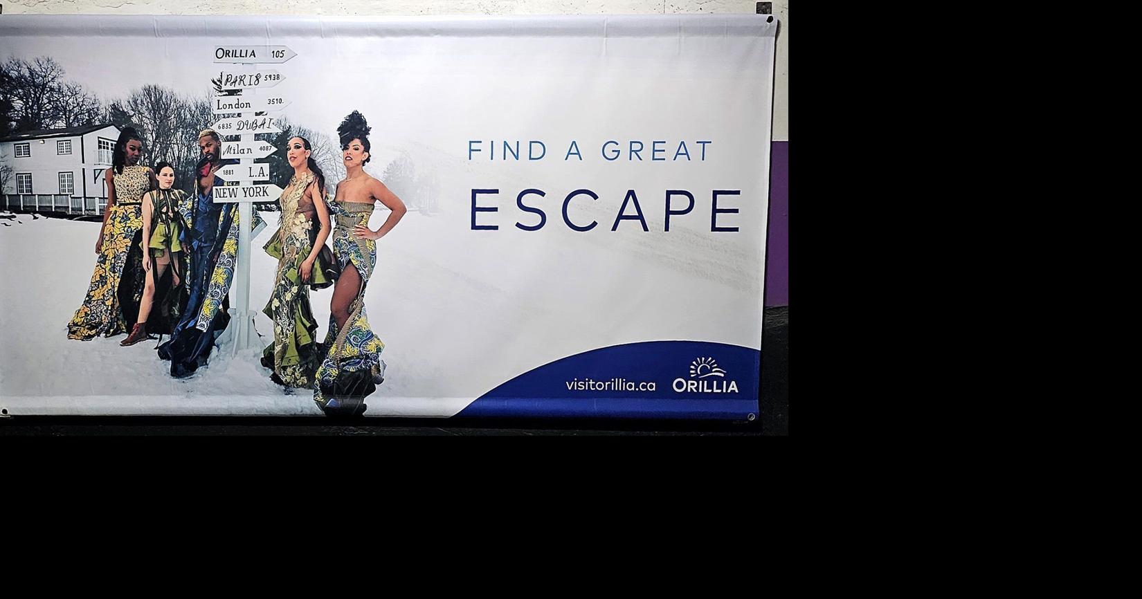 Great Escape ads in Orillia turning heads