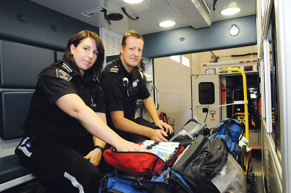 Simcoe County paramedics honoured