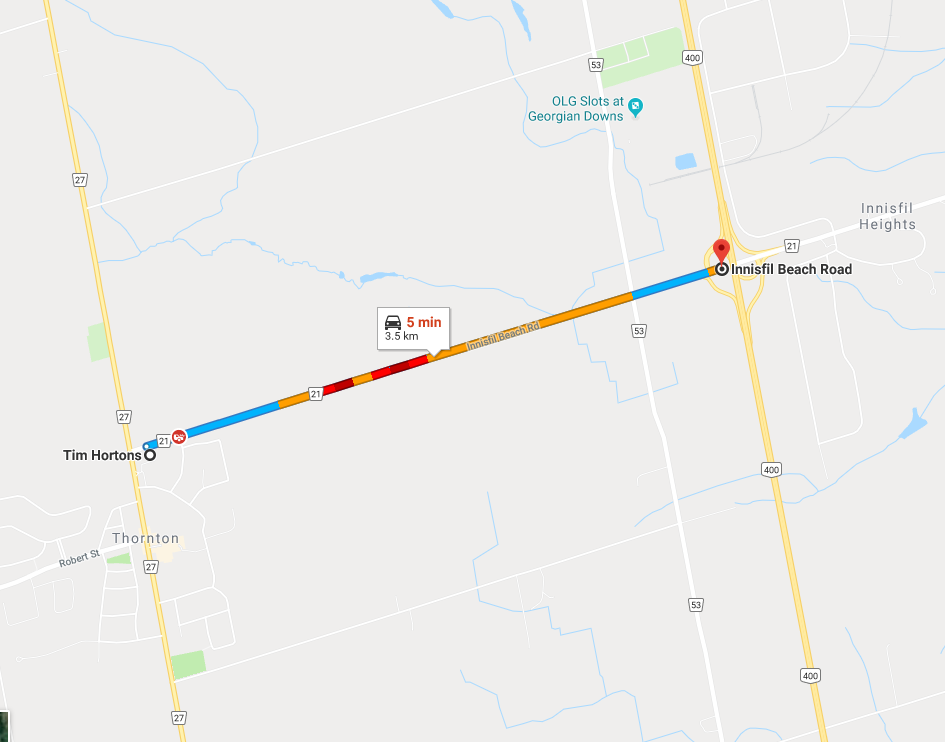 UPDATE: Innisfil Beach Road reopened following collision