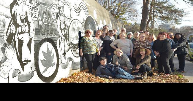 Owen Street mural unveiled