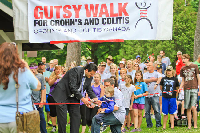 Gutsy Walk in Barrie sheds light on Crohn's and Colitis