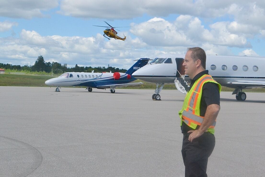 Lake Simcoe Regional Airport taking off with corporate clients