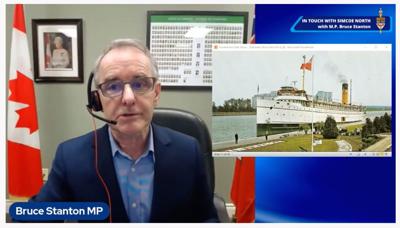 Bruce Stanton backs locals fighting to keep S.S. Keewatin in Port McNicoll
