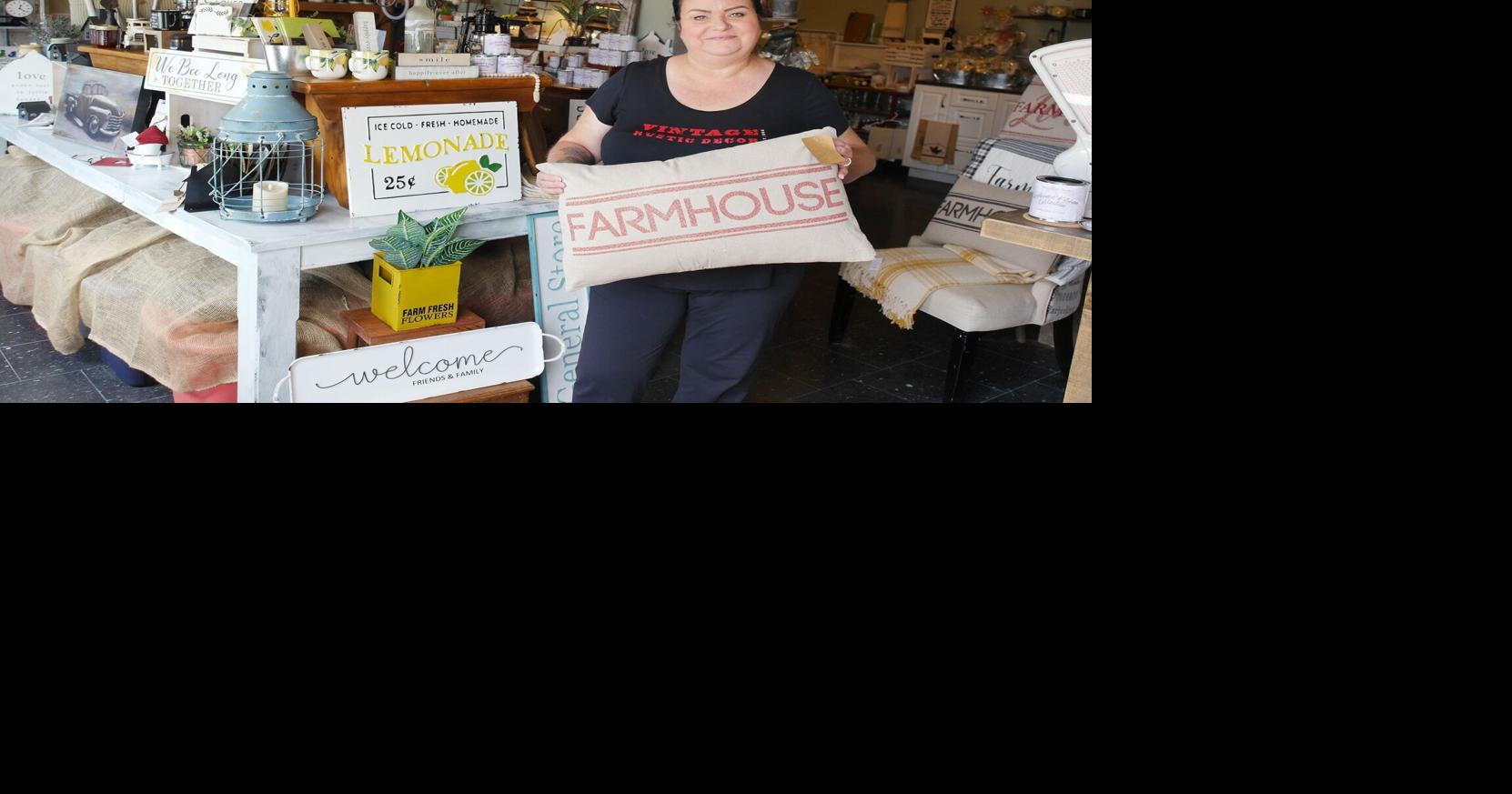 Vintage Rustic Décor in Stroud Foodland plaza offers customers 'a bit ...