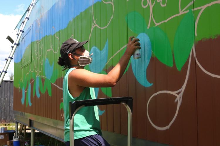 Mural by Indigenous artist Kyle Joedicke latest in Huntsville Good Food ...