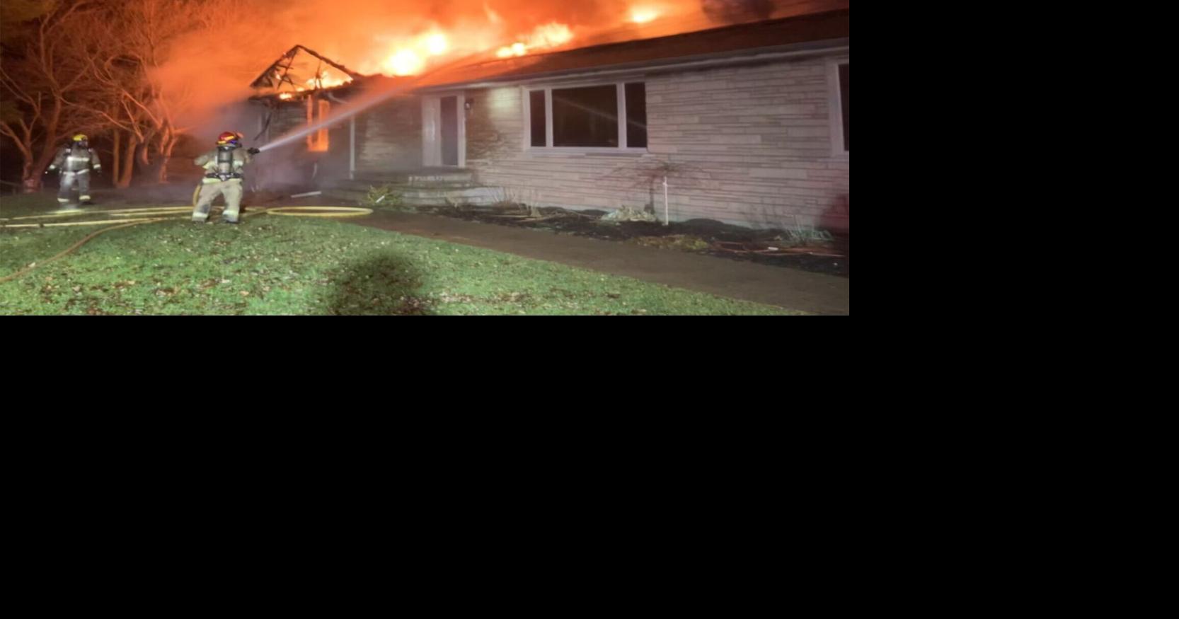 Family of 4 escapes early morning house fire in Springwater