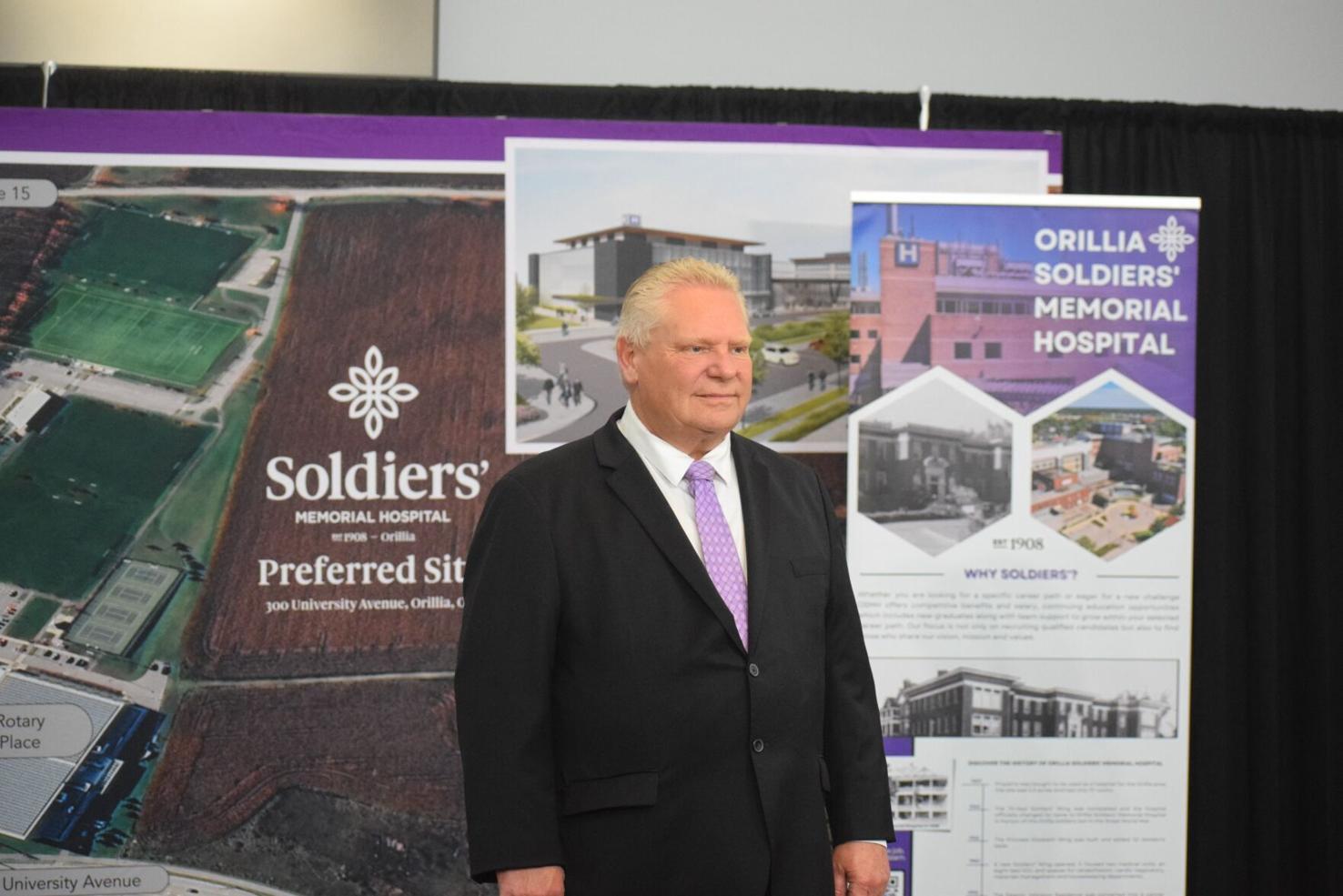 What Doug Ford had to say about the new Orillia hospital