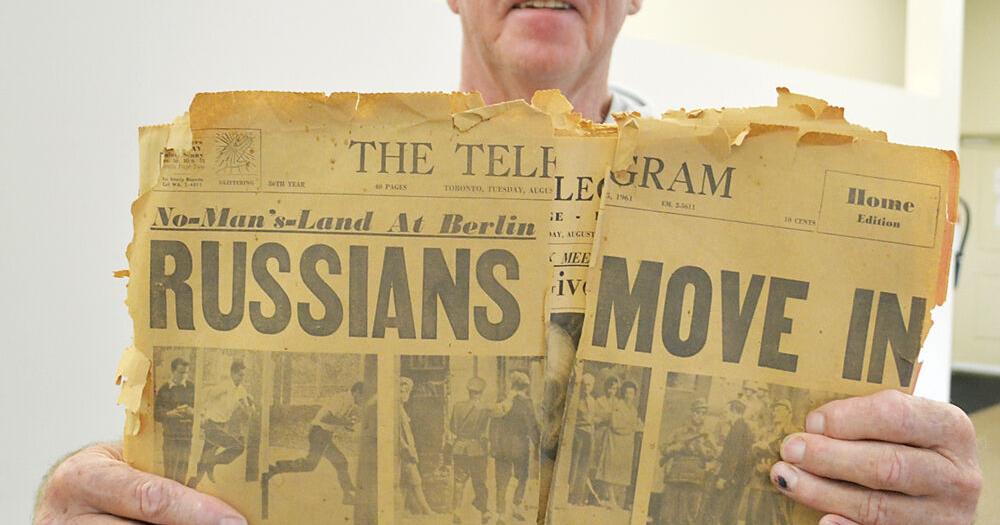 Old newspaper found in Victoria Harbour provides glimpse into the past