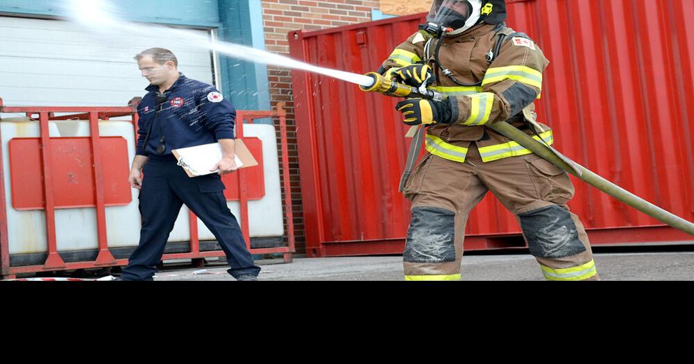 Firefighter recruits had Olympic dreams