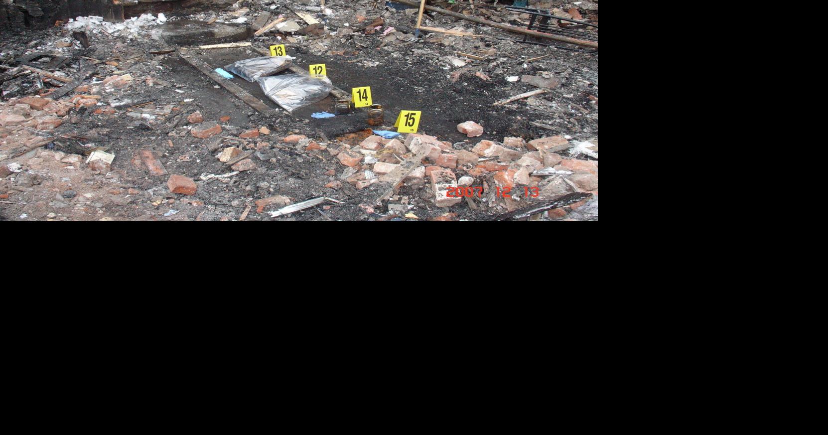 Defense challenges arson claim