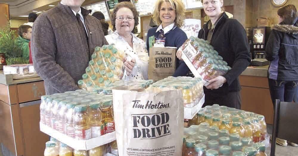 Tim Hortons helping Clearview-Stayner Food Bank