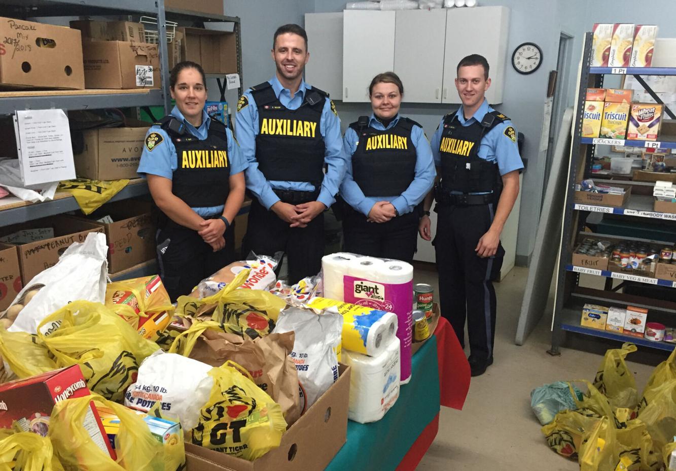 Nottawasaga OPP auxiliary unit holding food drive at Alliston Zehrs ...