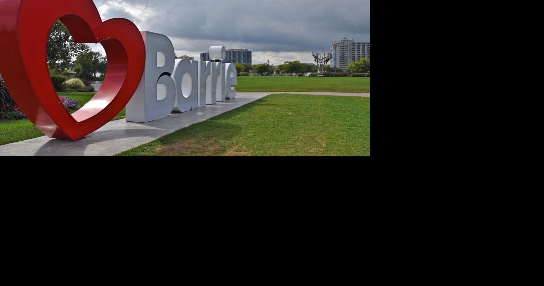 “Dirty $ Clean hands’: Barrie landmark defaced