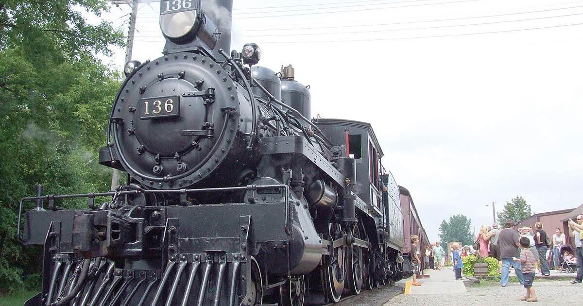 Historic steam engine back on the rails