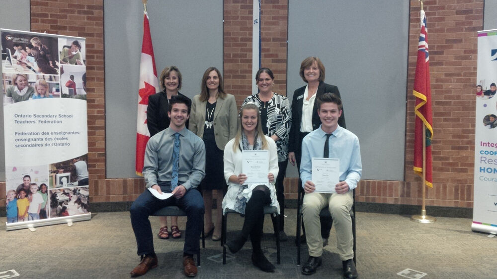 Collingwood Collegiate Institue students recognized at evening of ...