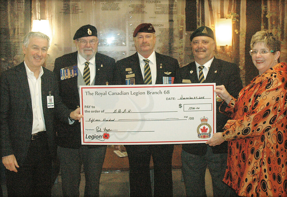 Penetanguishene Legion steps up to support hospital