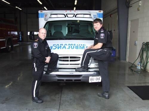 Police salute paramedics’ actions