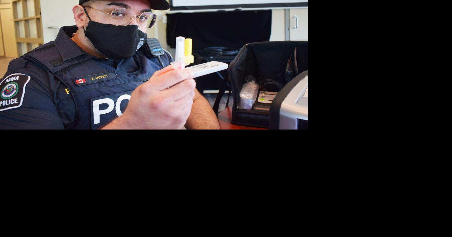 Rama police unveil new tool in fight against drug-impaired driving