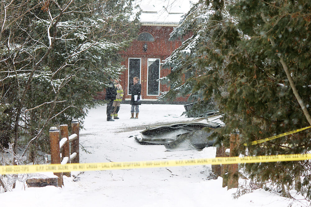 Alliston family flees home after vehicle catches fire inside garage