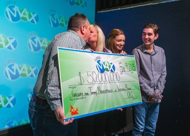 Gregory Nikolopoulos wins the $50M LOTTO Max jackpot