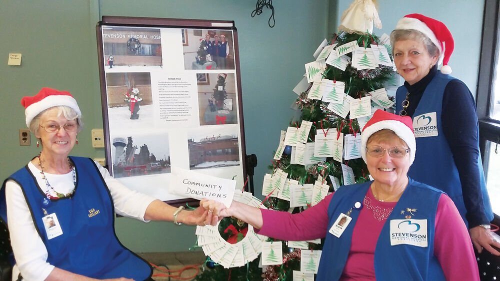 Stevenson Memorial Hospital auxiliary celebrates the season in Alliston
