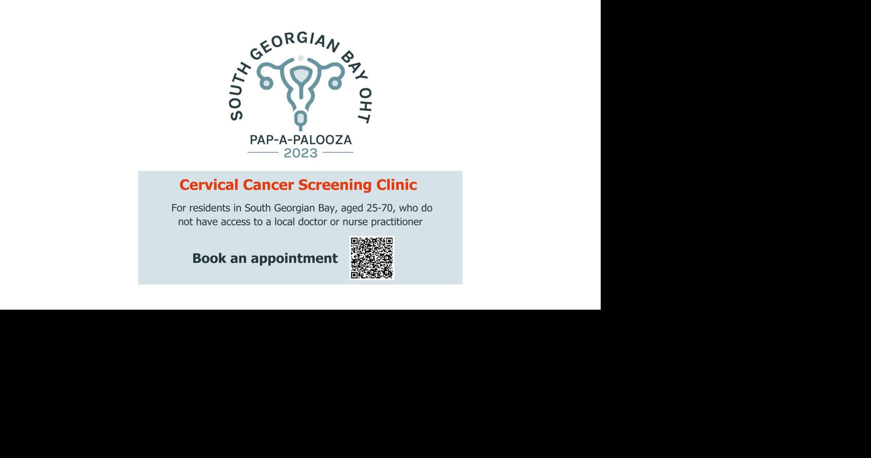 Pap-a-Palooza: More dates added to south Georgian Bay cervical cancer ...