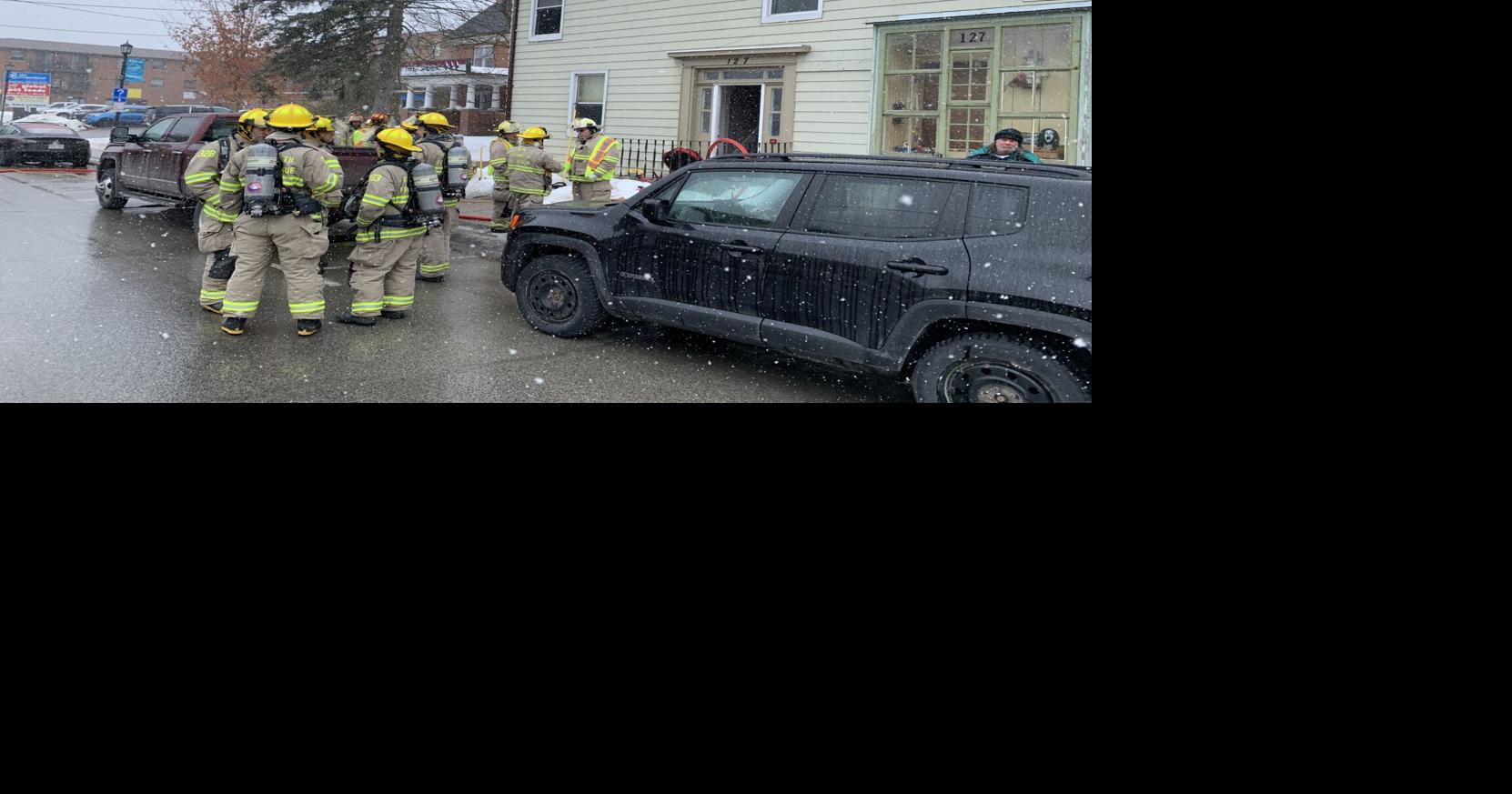 Fire forces residents to evacuate building in downtown Alliston