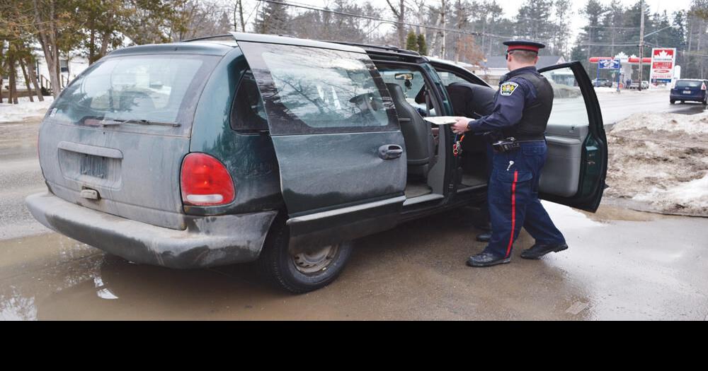 Police impound vehicle