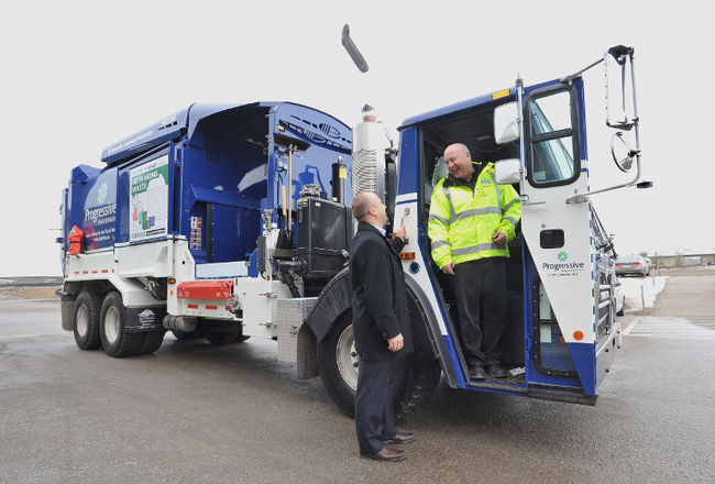 Barrie rolls out new organic waste trucks
