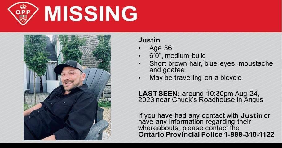 MISSING: 36-year-old man missing from Angus area