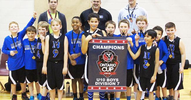 Barrie basketball team wins gold in London