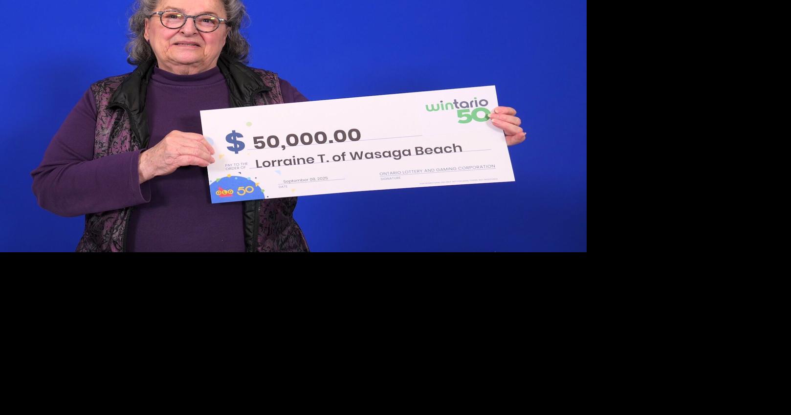 Ontario grandmother wins lottery on a ‘whim’