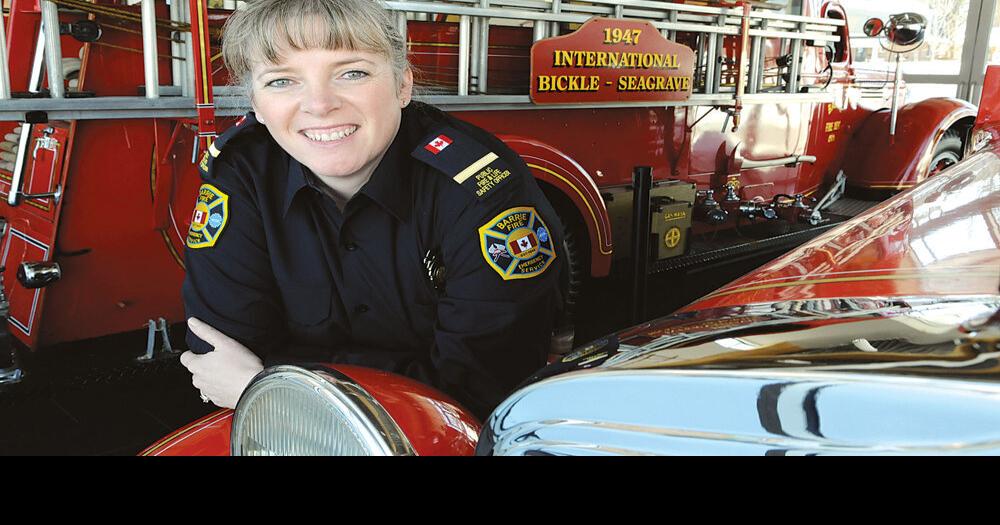 Barrie fire educator honoured for efforts