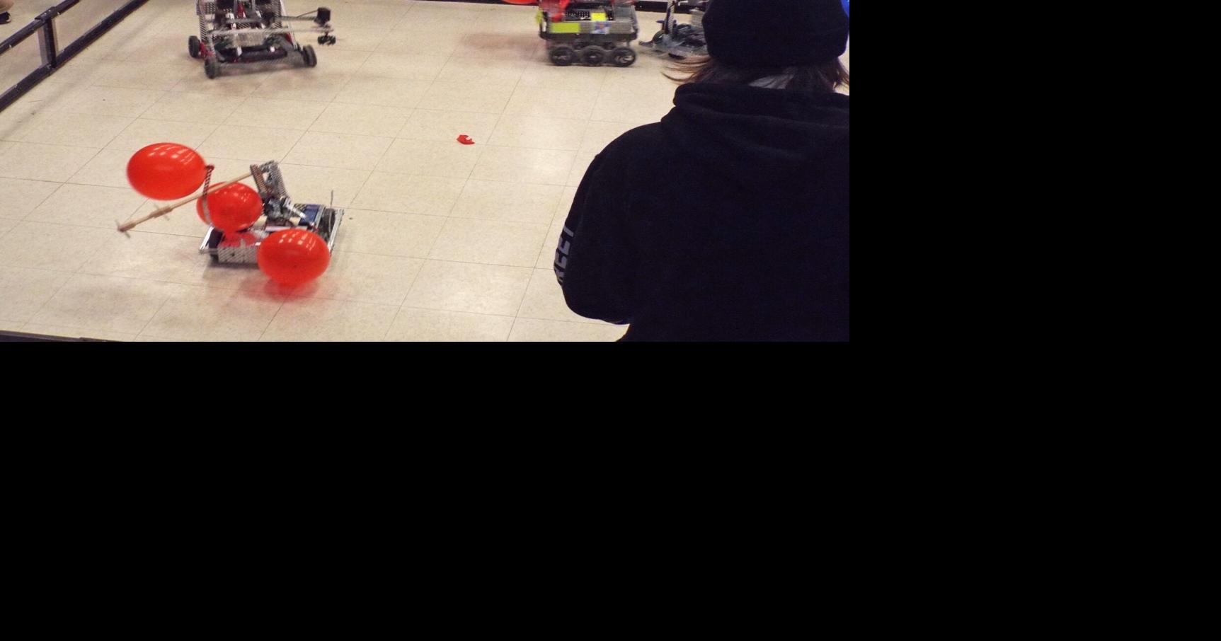 Banting robotics team kicks bot at regional competition