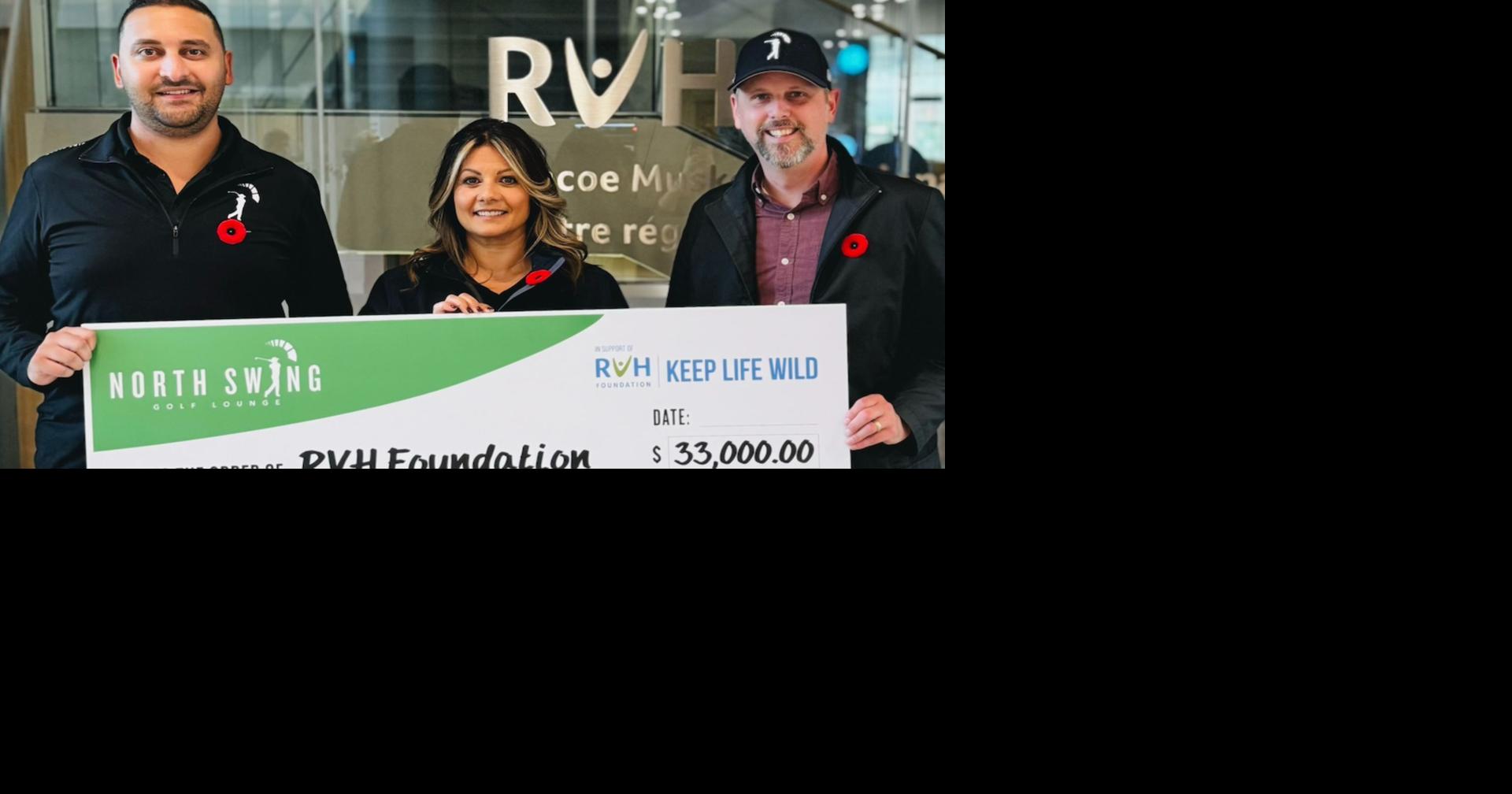 Barrie indoor golf tournament raises $55K for RVH foundation