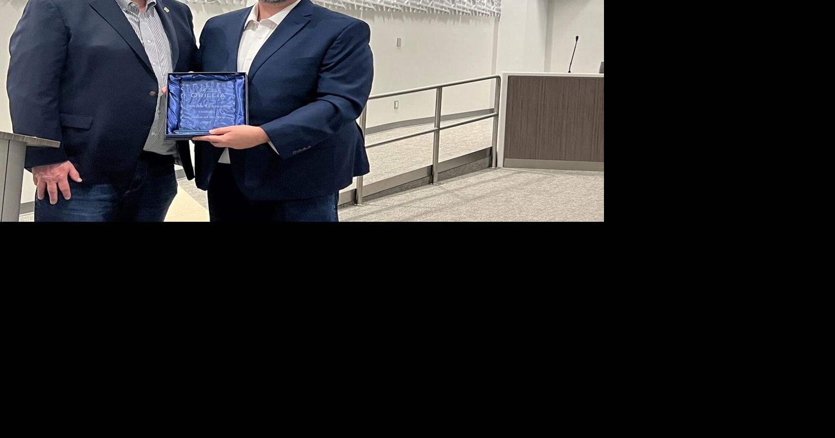 Derick Lehmann honoured as Orillia 2023 Citizen of the Year