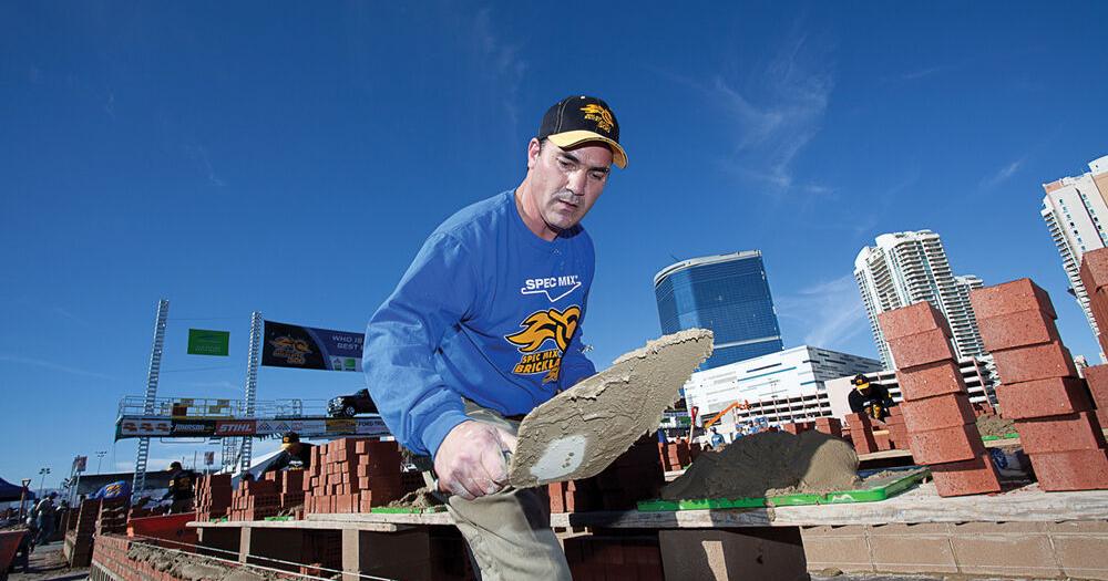 Super mason among world's best bricklayers