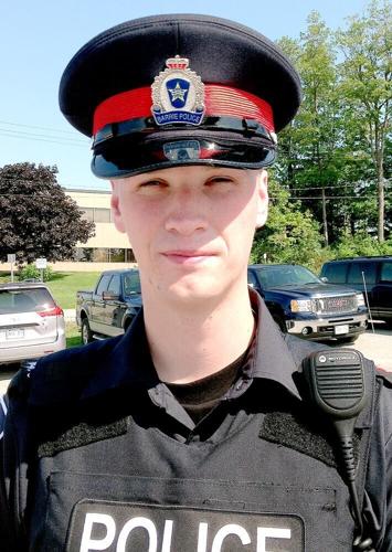 Officer’s son gets his badge