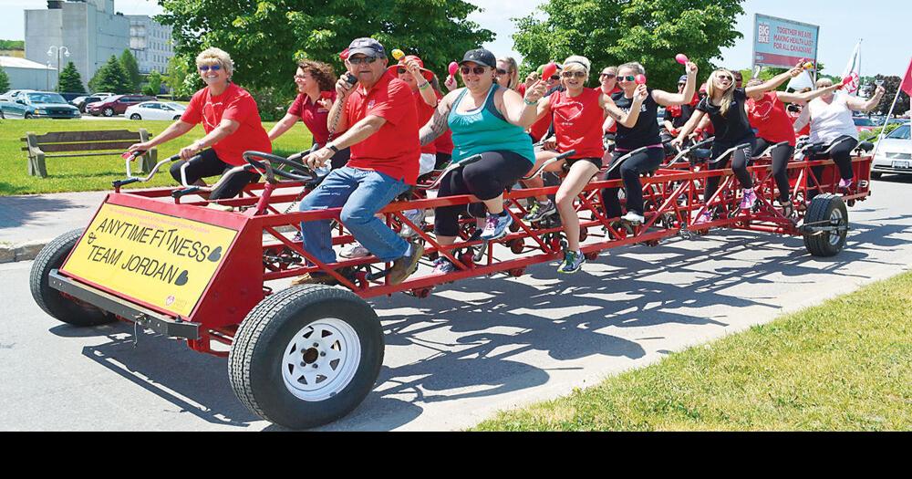 Big Bike rides through Midland for Heart and Stroke Foundation