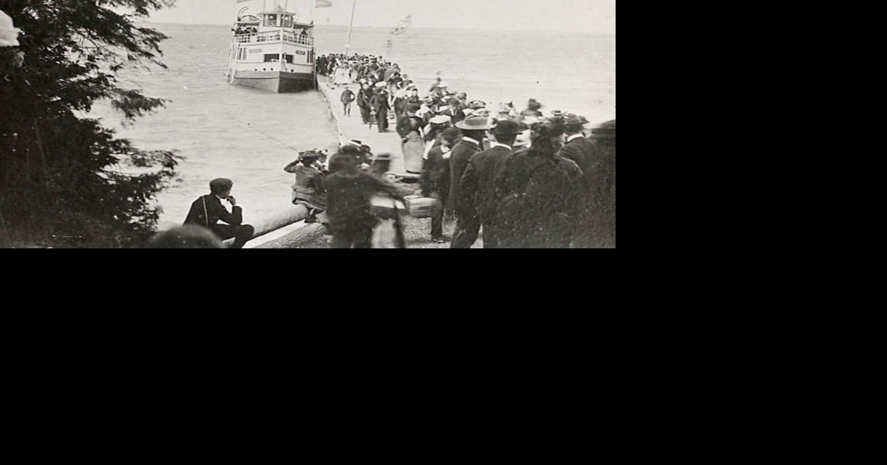 DID YOU KNOW steamships used to be the way to see Innisfil, Lake Simcoe?