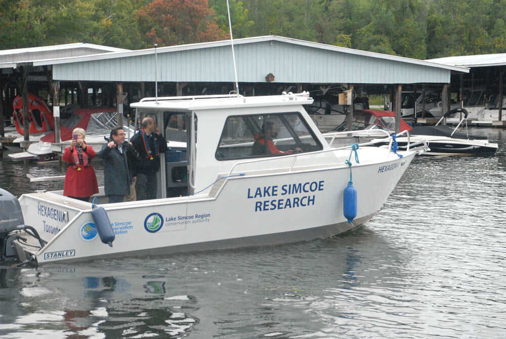 New research vessel launched in Innisfil to monitor Lake Simcoe